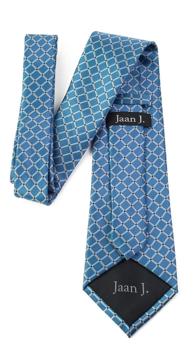 Two Colored Crisscross Tie | Jaan J. - The Home of Non-Silk Vegan Ties